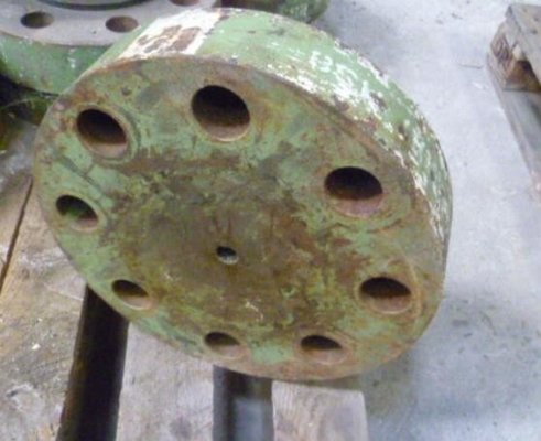 Test Flange 4" 2500# with 1/2" NPT Test Port