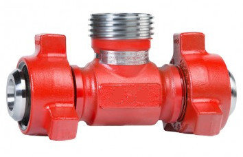 Weco Flow TEE 1", Fig. 1502, M x F x M (Male x Female x Male), 15000PSI