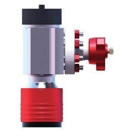 3" Pump In Sub c/ 4 3/4"-4x2thd(3.75") quick union x 2" 1502 Flange side outlet, 10K H2S