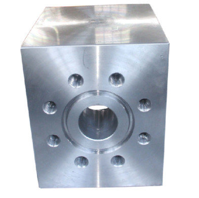 Studded Cross 4 Way, (2)4-1/16" 5000PSI x (2)3-1/8" 5000PSI, API6A, 75K, 4130
