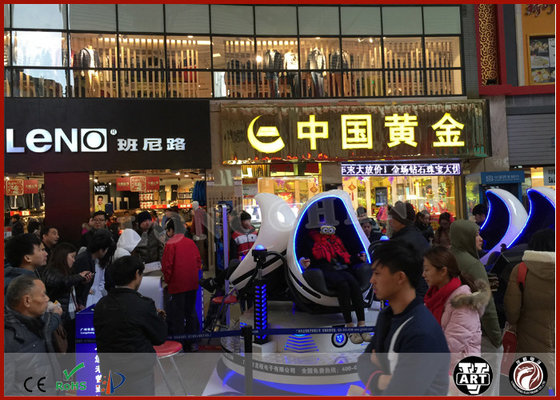 3 Seats 9D VR Cinema 360 Degree Rotation Smoke Effect for Indoor