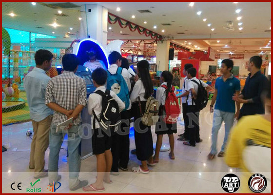 Two Players 9D Virtual Reality Cinema Games Machine Electrical Servo