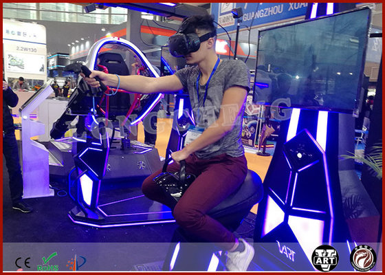 9d Game Simulator Vibrate VR Horse Riding 9d Cinema Ride For Shopping Mall