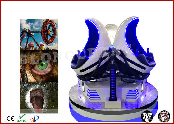 Dynamic 9D Ride Chair Virtual Reality Cinema Interactive Cabin With Dynamic Effects