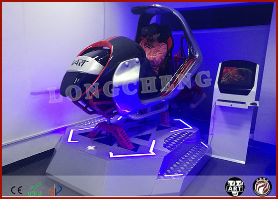 XD VR Racing Car 9D Simulator VR Dynamic Driving Car With Logitech Steering Wheel Set