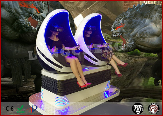 9D VR - Double Egg Cinema Funny Virtual Reality Games Amusement Park Equipment