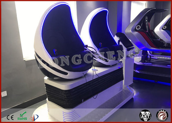 Two Seat 9D VR Cinema With Abundant Virtual Reality Movies For Everyone