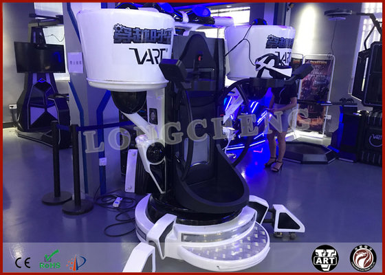 Attractive Fiberglass Shell 9D VR Flight Simulator 1 Player with Chinese / English Edition