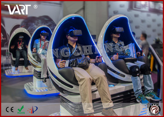 3DOF Platform Motion Double Seat 9D VR Cinema With 19 Inch Touch Screen
