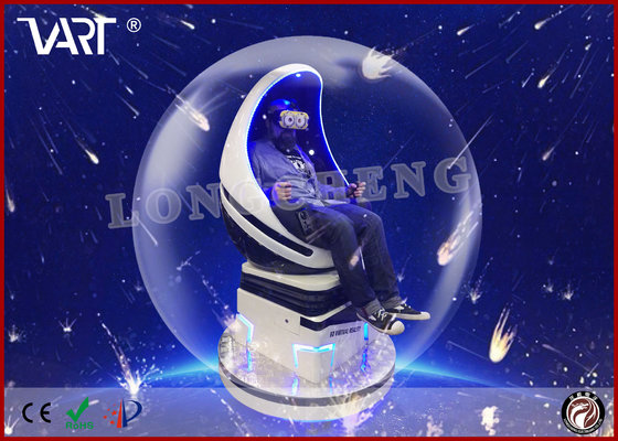Attractive And Immersive Single Seat 9D VR Cinema With Excited Games