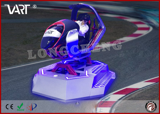 XD VR Racing Car / VR Racing Simulator With Superior Leather Chair