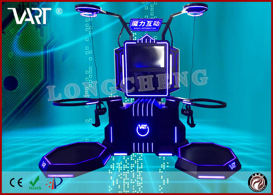 220 - 380V 2.5 KW Double Seater Interactive VR Simulator with Abundent Immesive Game