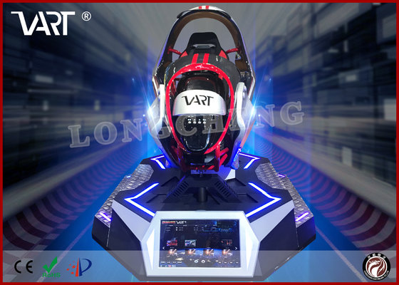 Indoor Virtual Reality Dynamic Racing Arcade Game 9D Simulator / VR Racing Car