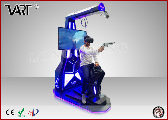 Steel / Plastic VR Horse Riding Game 9D Virtual Reality Simulator for Amusement Park