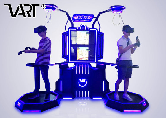 Coin Operated Digital Entertainment VR Standing Platform For Game Center