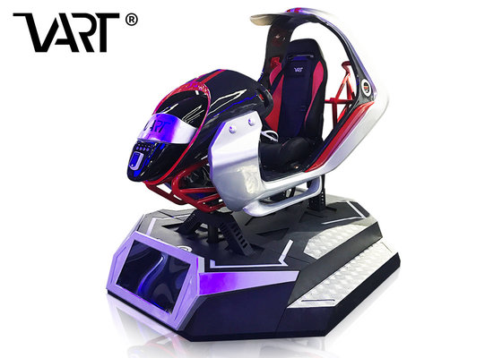 4kw Power Attractive Electric Car VR Racing Game Simulator Support Multi Player