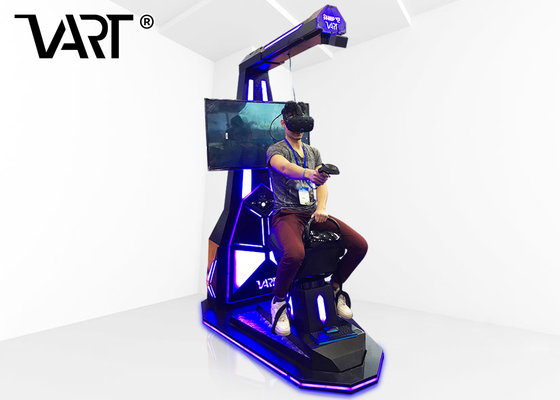 220V Virtual Reality Horse Riding 9D VR Simulator with Fight Shooting Games
