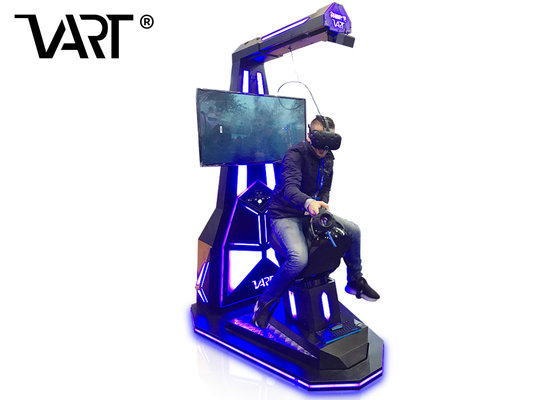 Steel And Plastic 9D Simulator / Amusement Park 9d Cinema Ride Horse