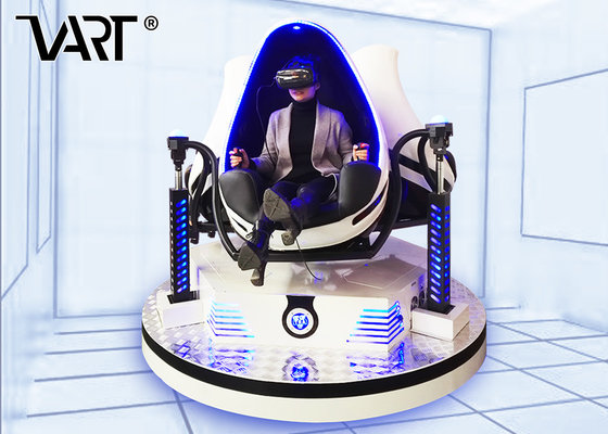 360 Degree Free Rotation Triple Seats 9D VR Egg Chair Virtual Reality Cinema With 2k VR Glasses