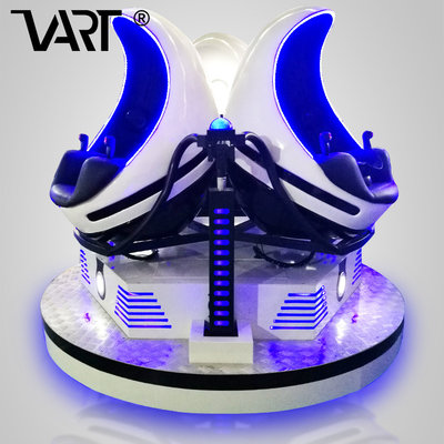 3 Seats 9D Egg VR Cinema Arcade Game Machines Virtual Reality 9D Cinema Ride