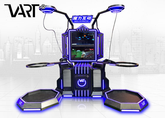 2 Player HTC Vive Platform VR Game Machine / Virtual Reality Equipment For Mall Center