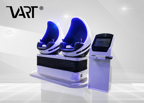 Super Cool Led Lighting 2 Seats 9D Virtual Reality Cinema vr pod 9D Theater with 5 special effects