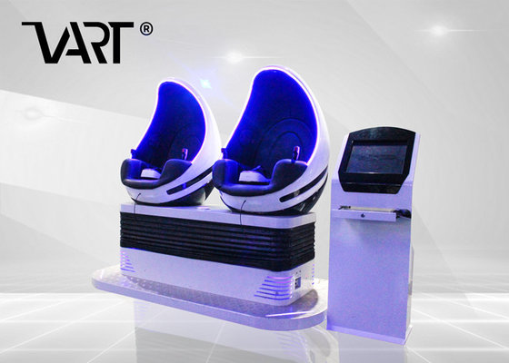 Super Cool Led Lighting 2 Seats 9D Virtual Reality Cinema vr pod 9D Theater with 5 special effects
