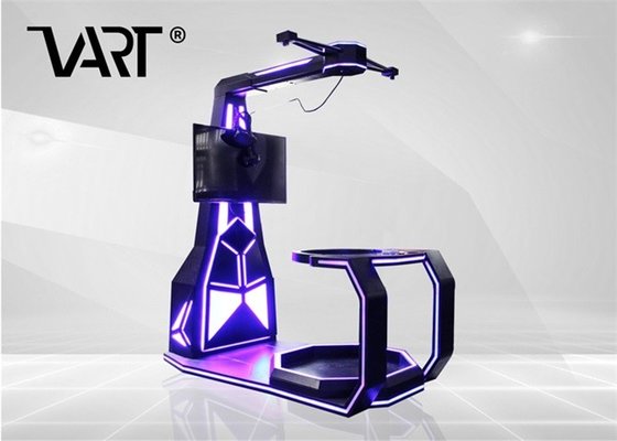 Interactive Virtual Reality Standing Platform Game Machine, VR Game Simulator For Sale