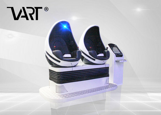 Automatic 2 Seats 9D Virtual Reality Cinema Simulator Equipment Amusement Ride