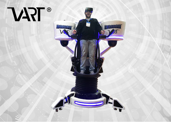 9D Flying Full Flight 360 Rotating Virtual Reality Simulator With Interactive Games