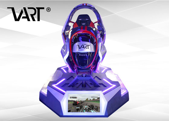 Entertainment Virtual Reality Driving Simulator With Multiplayer Gaming , 9D VR Racing Car