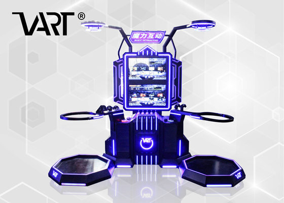 2KW Power HTC VIVE VR Treadmill With Double Players Play Station