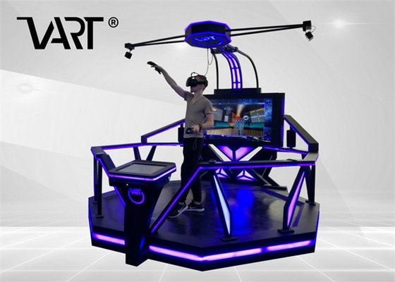 Interactive Free Movement 9D VR Walker , Large Space HTC Vive Platform VR Reality Simulator