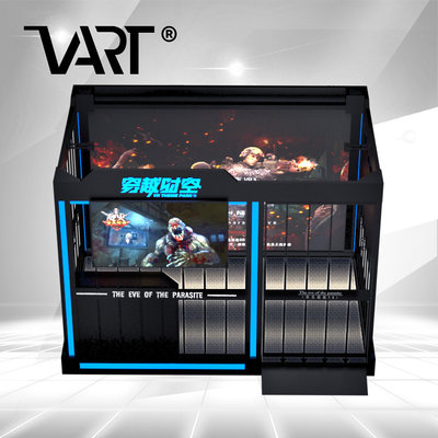4 Players Gun Shooting VR Simulator / 9D Virtual Adults Zombie Fighting Games with Projector