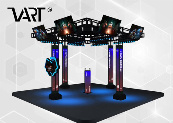 Virtual Reality Gun Shooting Simulator Big Place VR Playstation for 4 - 6 Players