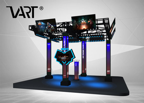 Exciting Virtual Reality Shooting Zombie Games 9D Games Machine / VR Theme Park for 4 People