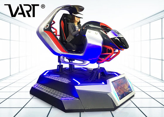 VR Racing Gaming Virtual Reality Equipment / Virtual Reality Simulations With Electric System