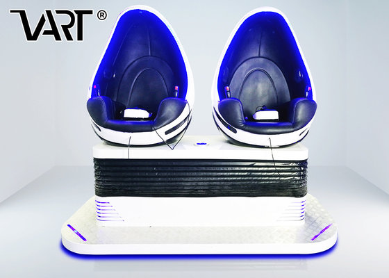 Airport And Amusement Park Easy Operation 2 Seats 9d Vr Egg Cinema Simulator
