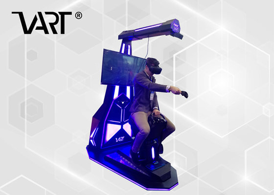 Fiberglass Shell Horse Riding Exercise Machine / Virtual Reality Equipment with 4Pcs Games