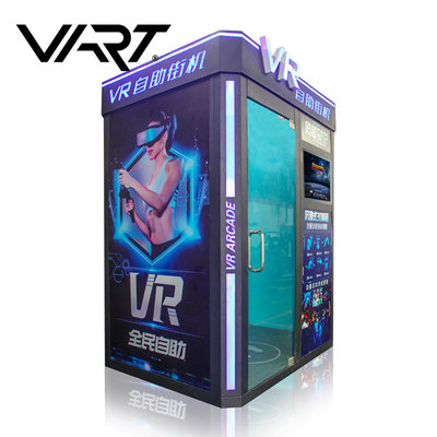 1KW VR Arcade Machines Interactive 9D VR Box Games Self - Service Coin Operated