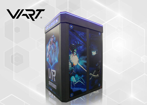 9d Virtual Reality VR Arcade Machines Indoor Amusement Park Simulator With 2 Screens