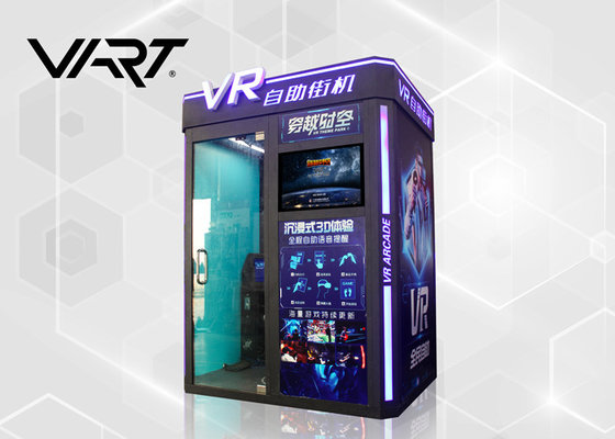 4KW Virtual Reality Gaming Machine / 9D VR Cinema Simulator with 8Pcs Games