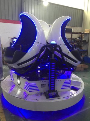Artificial Leather Seat 9d Virtual Reality Cinema / VR Shooting Game Machine
