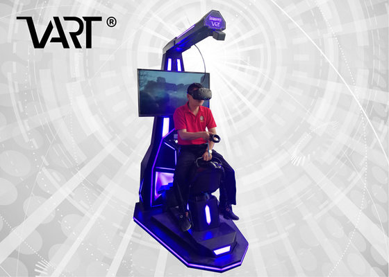 Horror 9D Shooting Game VR Theme Park / Virtual Reality Machine with Horse Ride