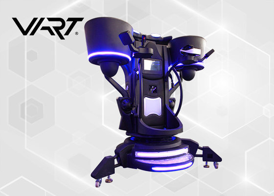 360 Degree Flight Simulator / Flying Chair Rides Virtual Reality With Shooting Game