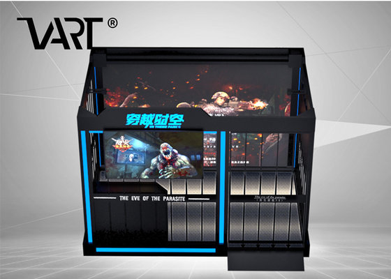 4 Persons VR Shooing Game Zone Virtual Reality Battle For Team Console Control
