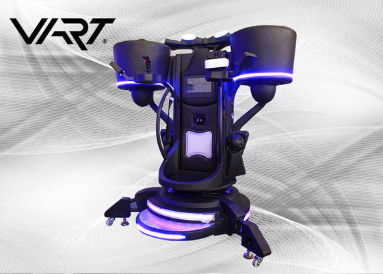 1 Player Virtual Reality Flight Simulator With One Stop Emergency Button