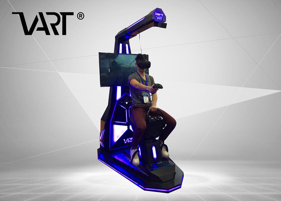 1.5KW 1 Player Motion Chair 9D Simulator / Theme Park Virtual Reality Machine