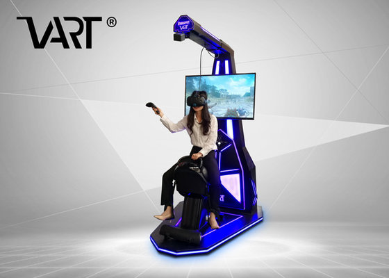 Virtual Reality Gaming Vibrate 9D Simulator For Game Zone / Museum