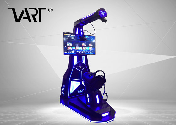 Virtual Reality Gaming Vibrate 9D Simulator For Game Zone / Museum